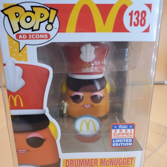 Funko | Toys | Funko Pop Mcdonalds Drummer Mcnugget 22 Summer Virtual ...